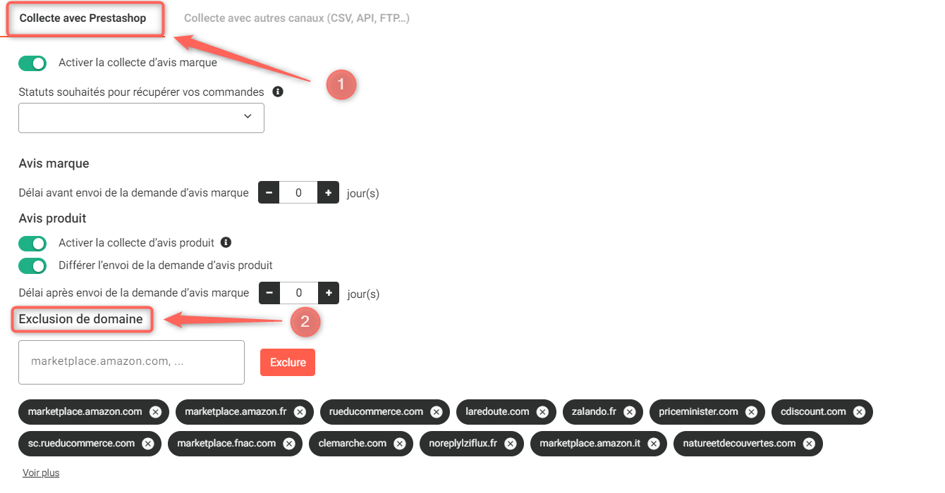 How to exclude email extensions from notification requests? – Skeepers